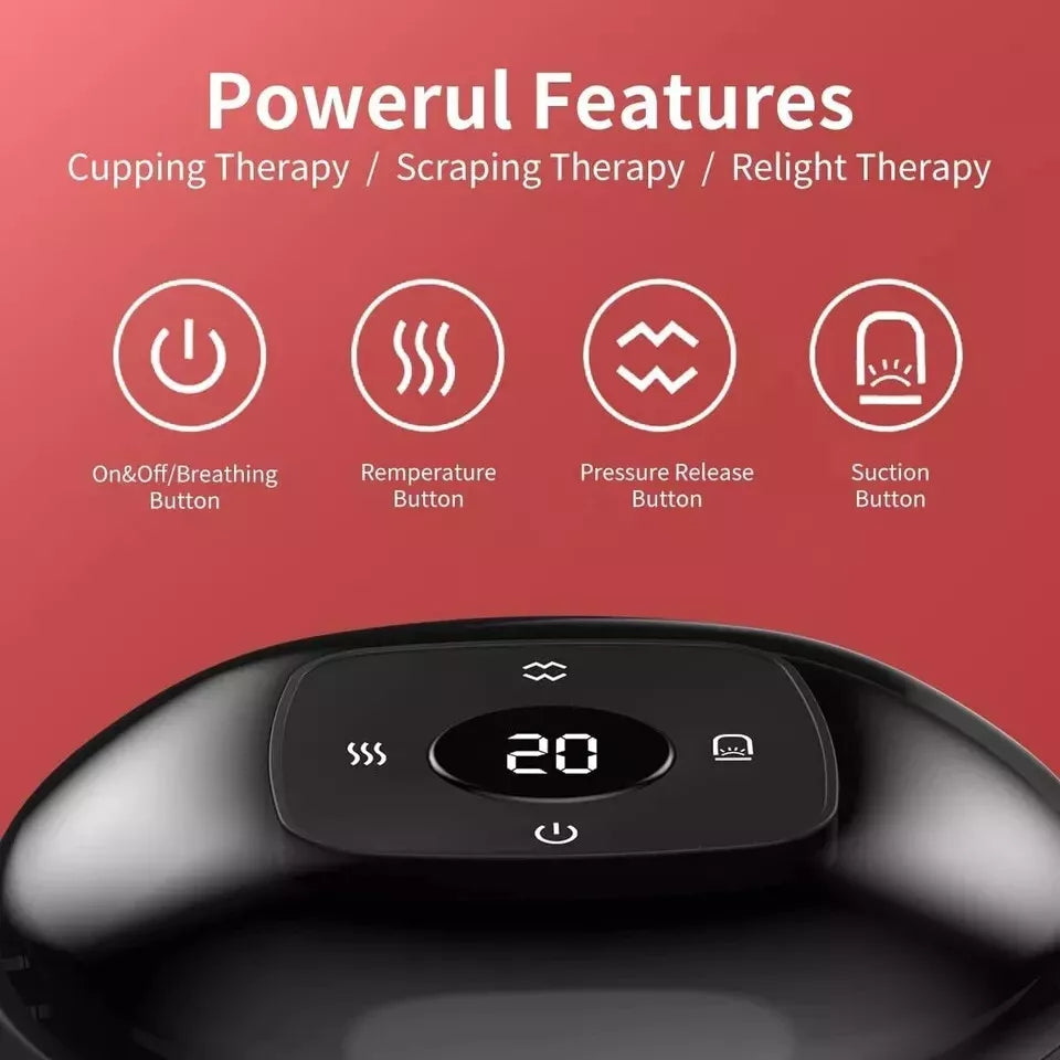 Vacuum Cupping Massage Therapy Device For All Parts Of The Body